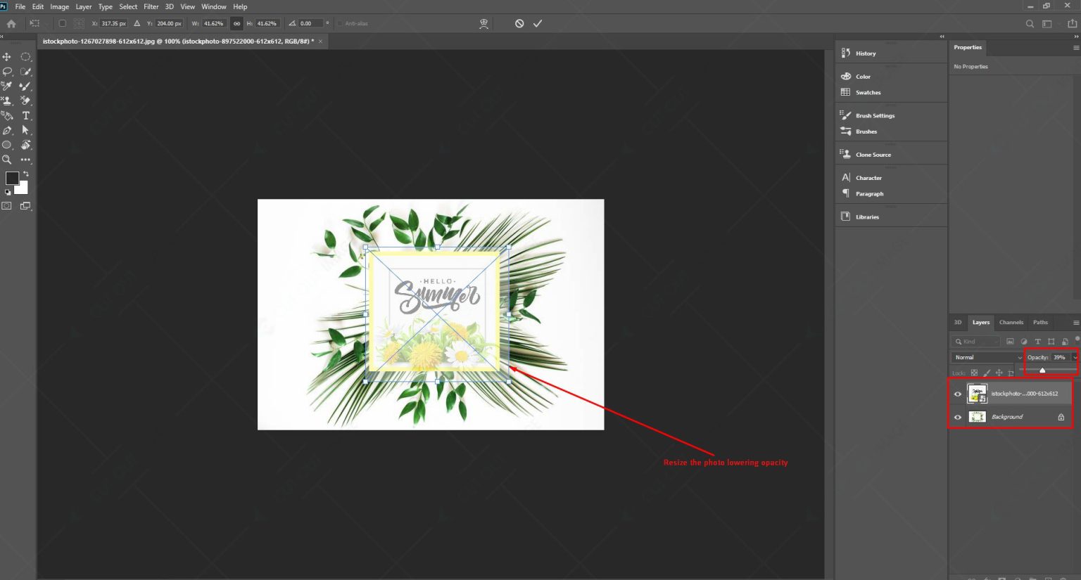 How To Wrap an Image in Photoshop - Cut Out Image