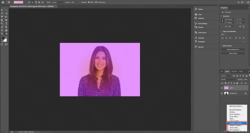 How To Create A Gradient In Photoshop - Cut Out Image