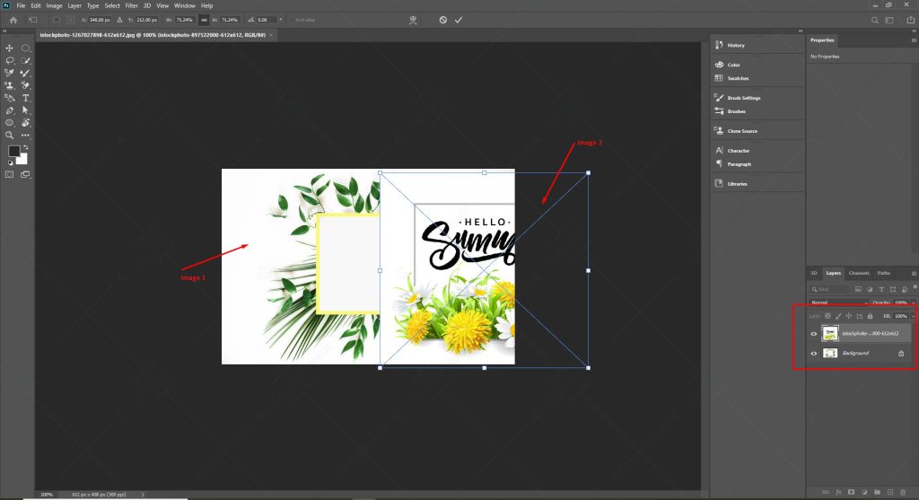 How To Wrap an Image in Photoshop - Cut Out Image