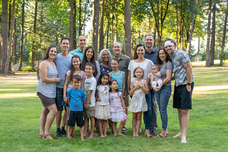 Creative Large Family Photo Ideas