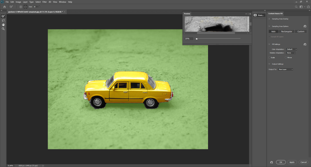 How to Use Content Aware Fill In Photoshop