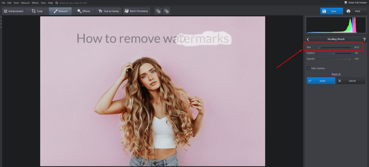 How to Remove Watermarks From Photos